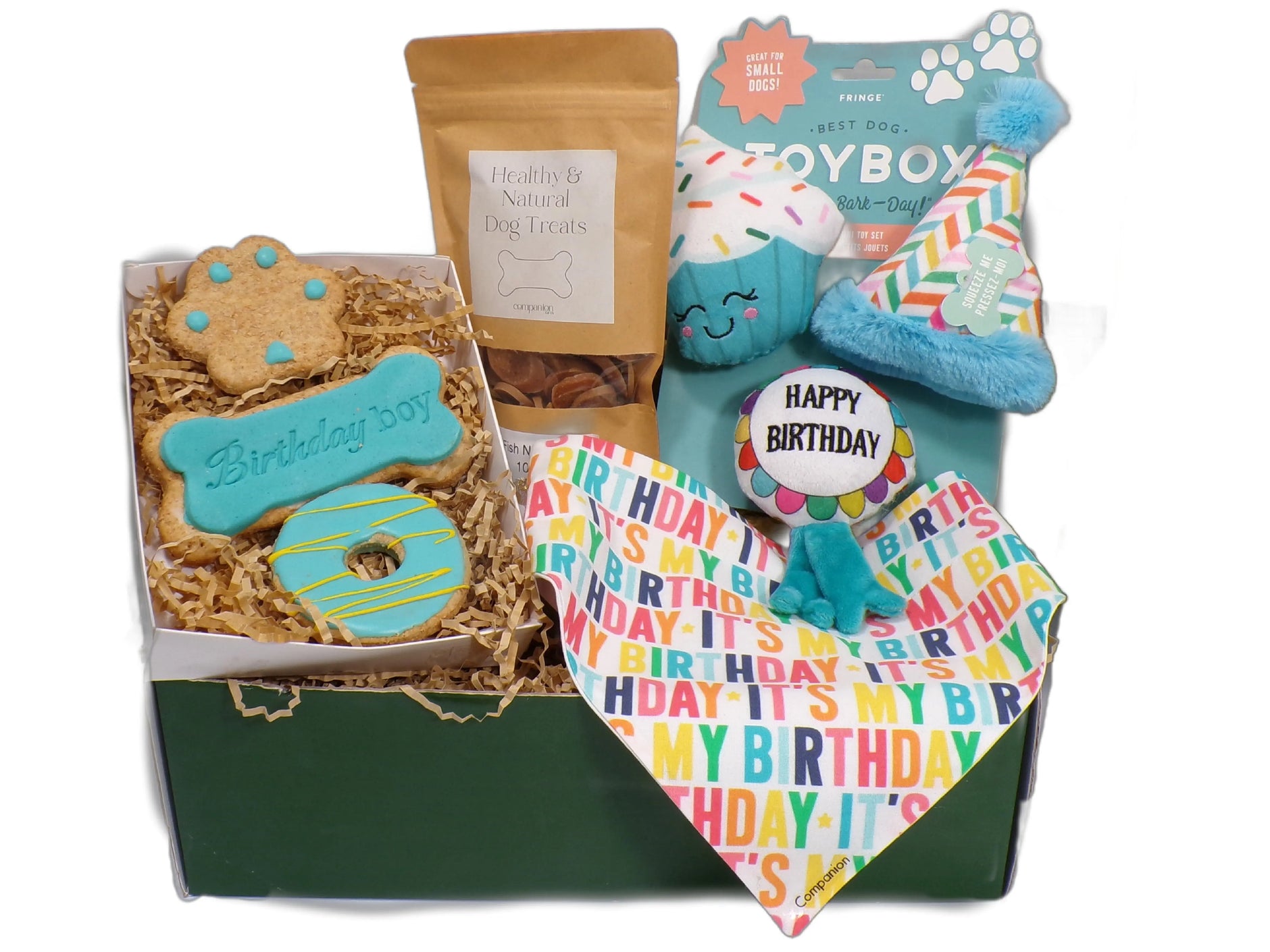 Healthy & Happy Dog Gifts | Vegan & Healthy Treats - Dog Gift Box